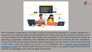 What Are The Top 5 PHP Web Development Trends For 2023.pdf