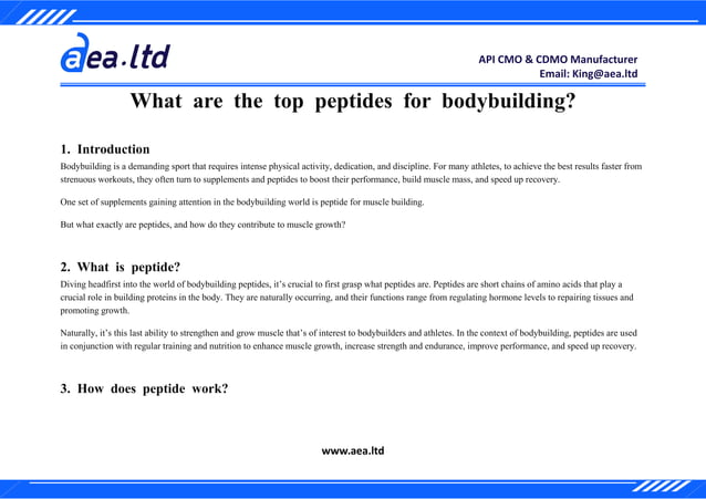 What are the top peptides for bodybuilding. docx.pdf