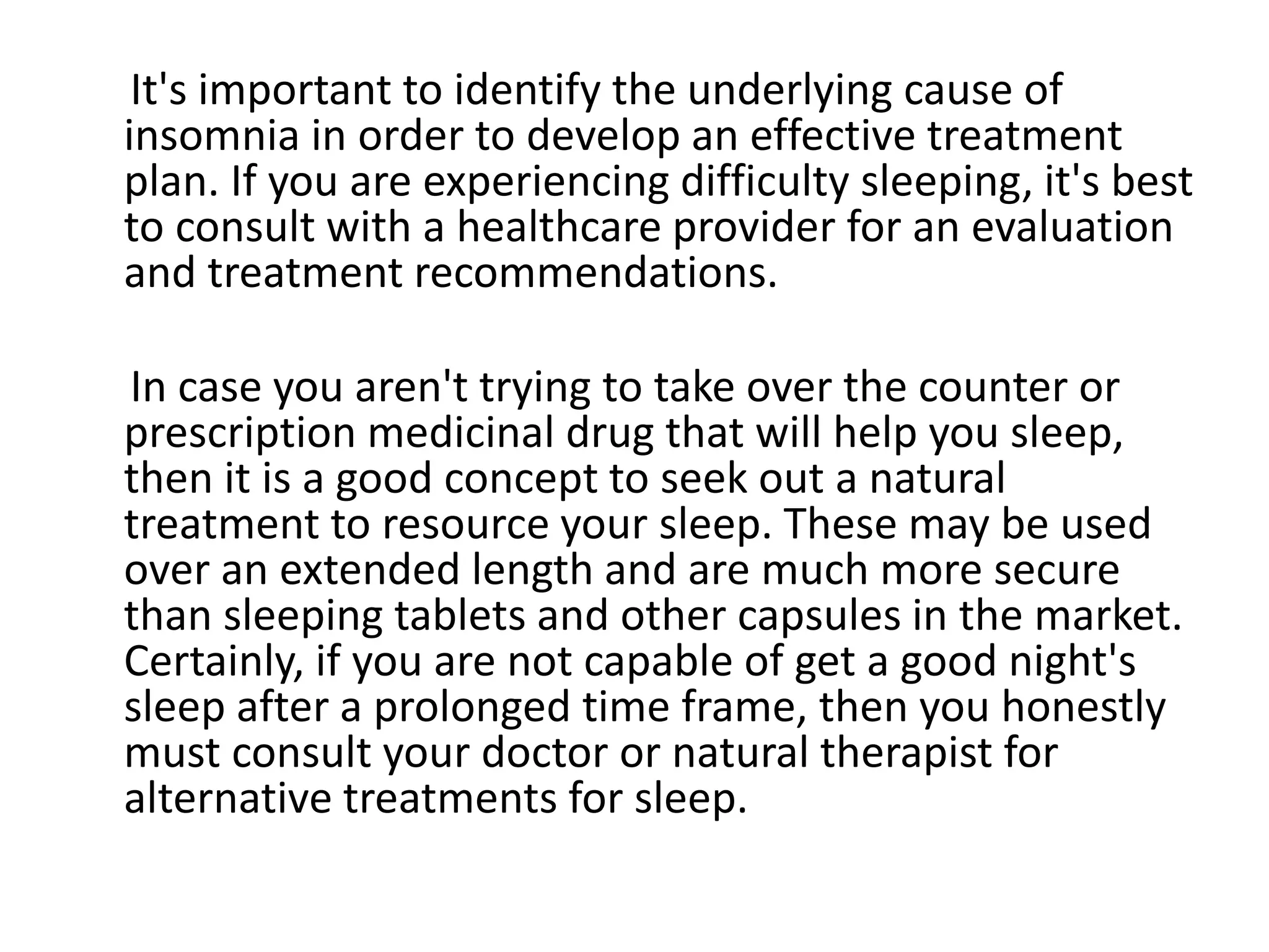 What are the Top Reasons for chronic Insomnia.pptx