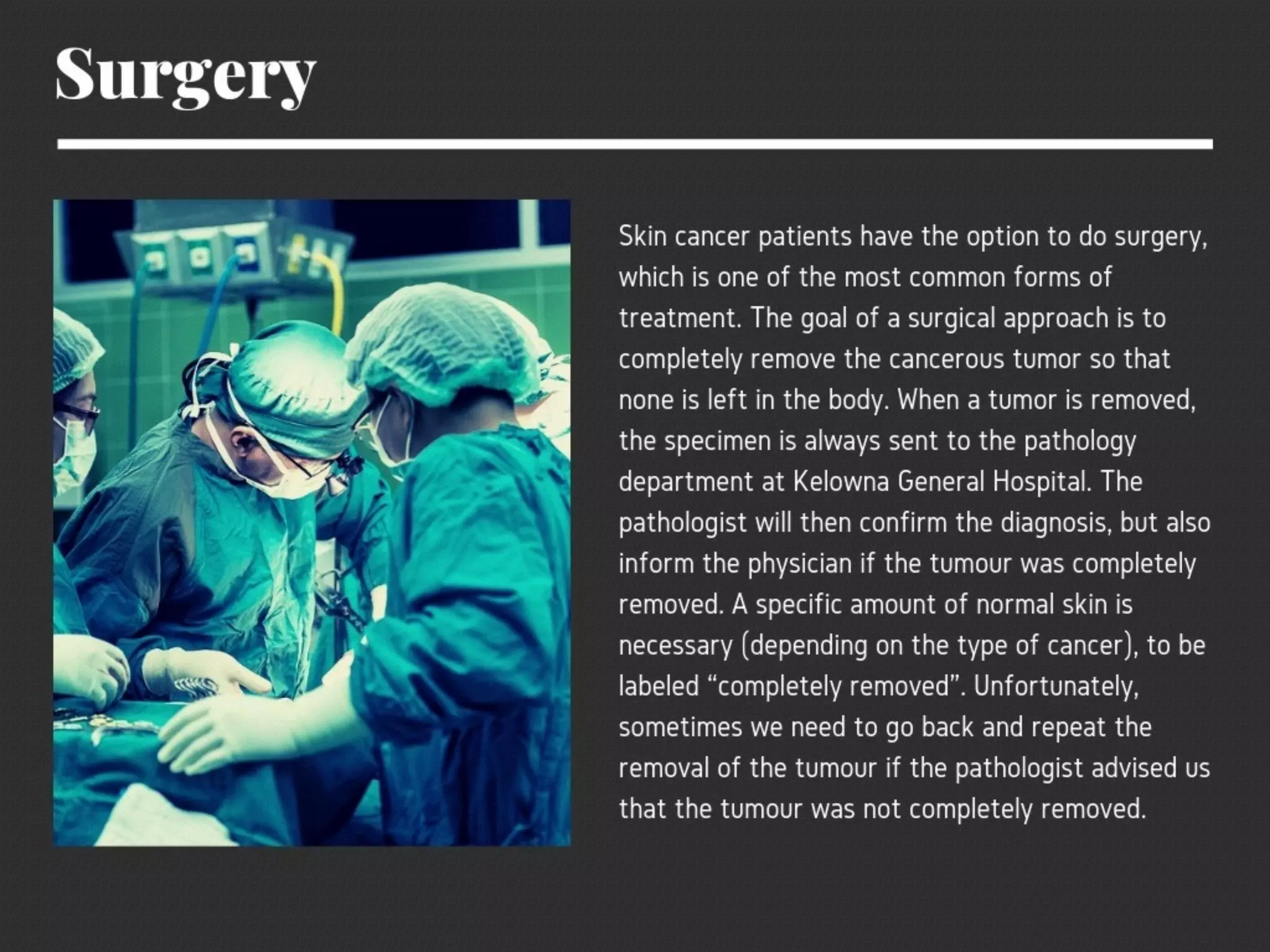 What Are The Treatment Options For Skin Cancer? | PPT