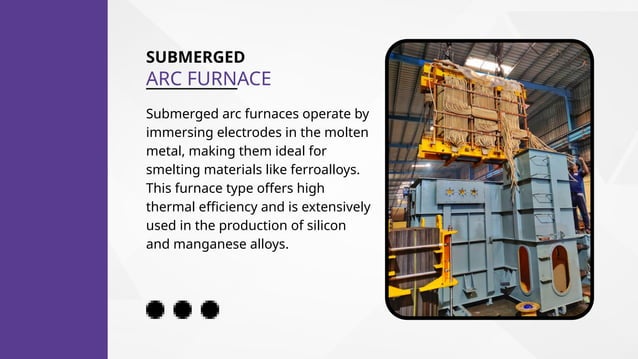 What Are the Types of Arc Furnaces Used in Industrial Applications? | PPT