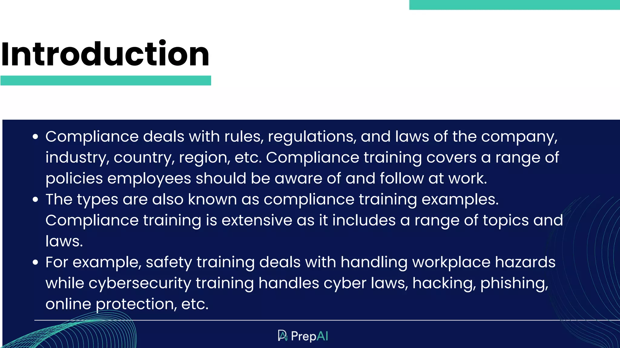 What are the Types of Compliance Training?- By PrepAI | PDF | Human Resources | Business