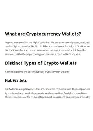 What Are the Types of Crypto Wallets?.pdf