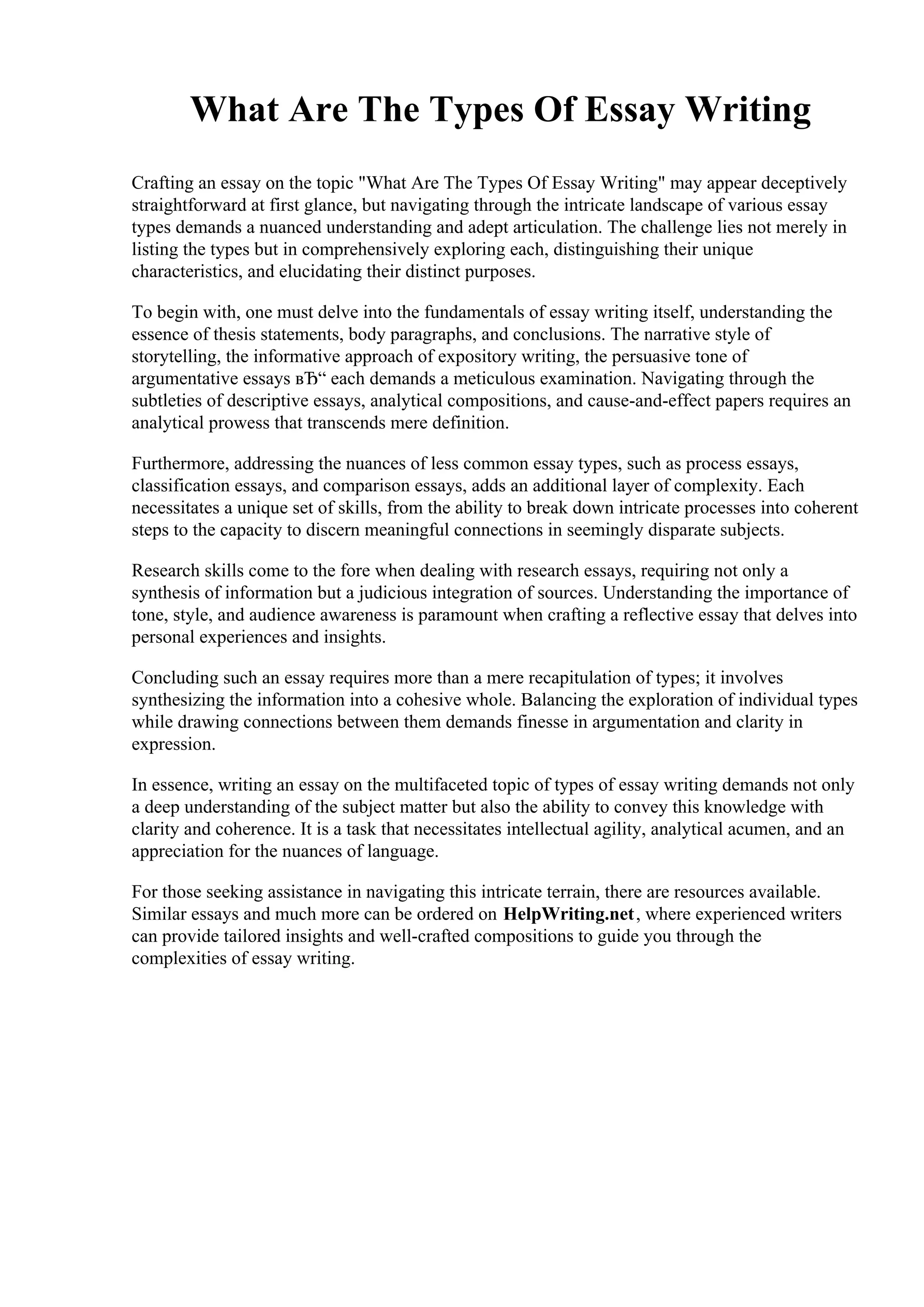 What Are The Types Of Essay Writing.pdf