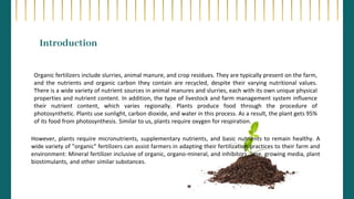What are the types of fertilizer & how they help plants grow | PPT