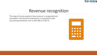 What are the Types of Technical Accounting Memos.pptx