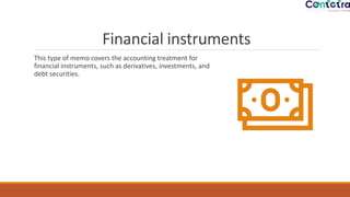 What are the Types of Technical Accounting Memos.pptx
