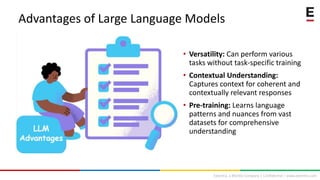 What are the Unique Advantages, Challenges, and Future Prospects of LLMs?.pptx