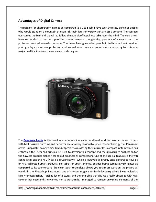 Digital Cameras | PDF