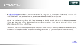 Narrative review | Systematic review | Data extraction | PPT