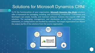 What Are the Various Solutions Provided by Microsoft Dynamics 365? | PPT