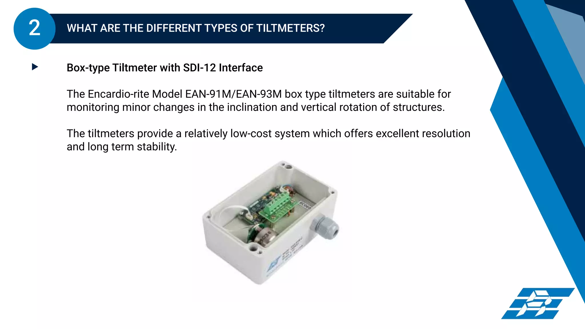 What are tiltmeters and where are they used | PDF