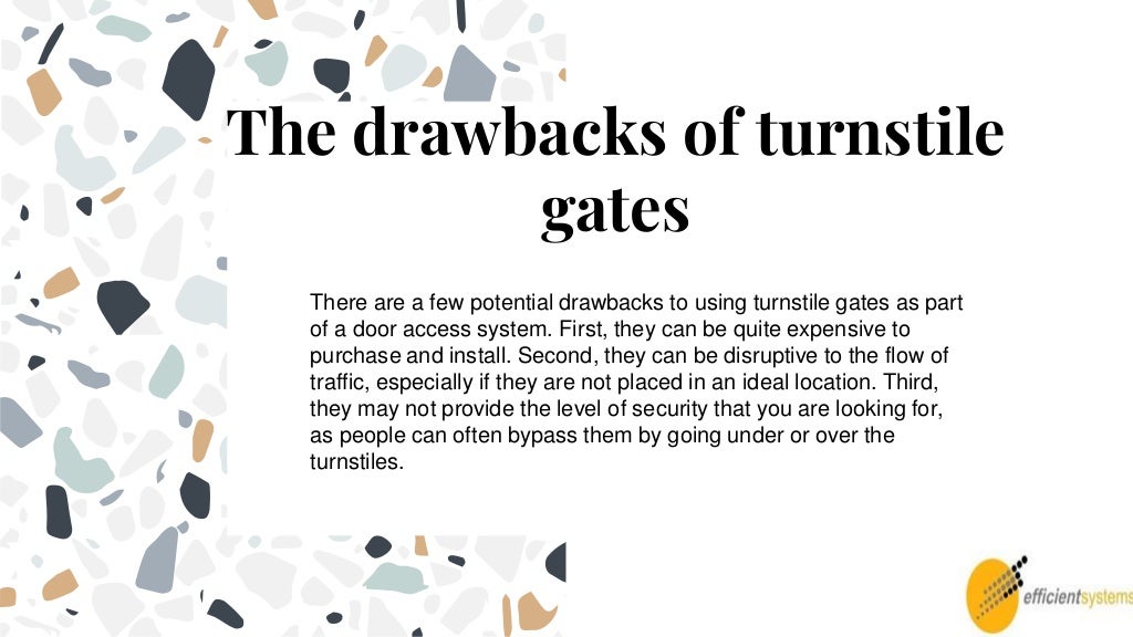 What are turnstile gates? | PPTX