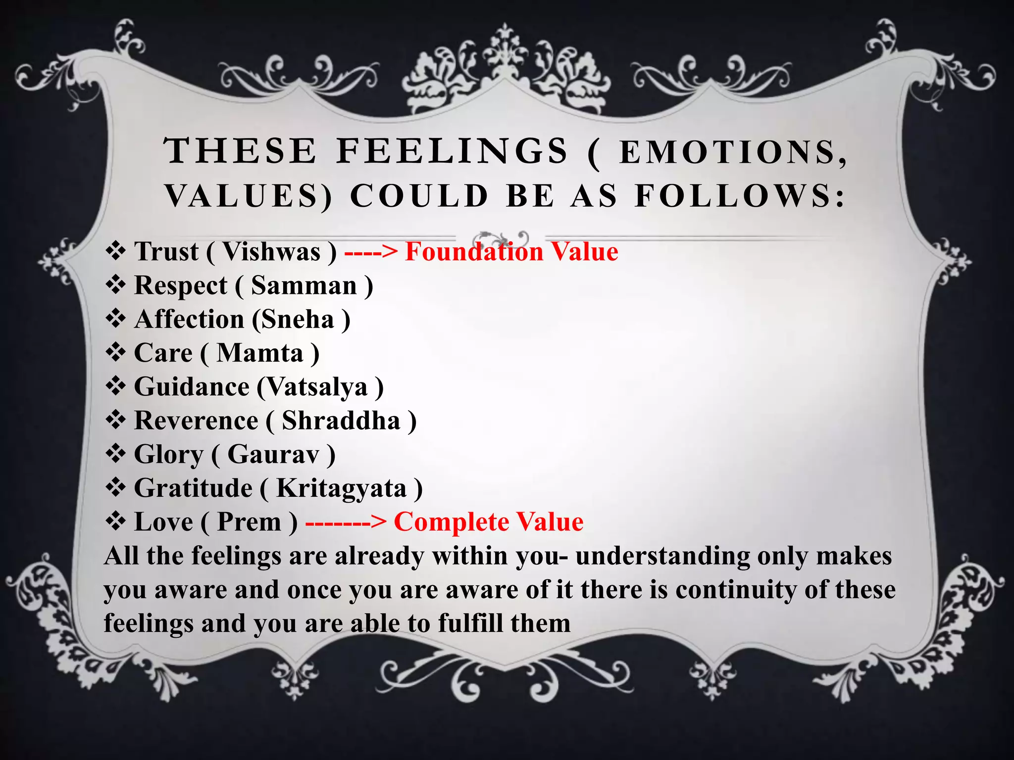 What are values | PPTX