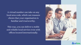 What are virtual numbers and how it benefits the business | PPT
