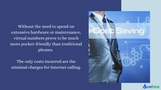 What are virtual numbers and how it benefits the business | PPT