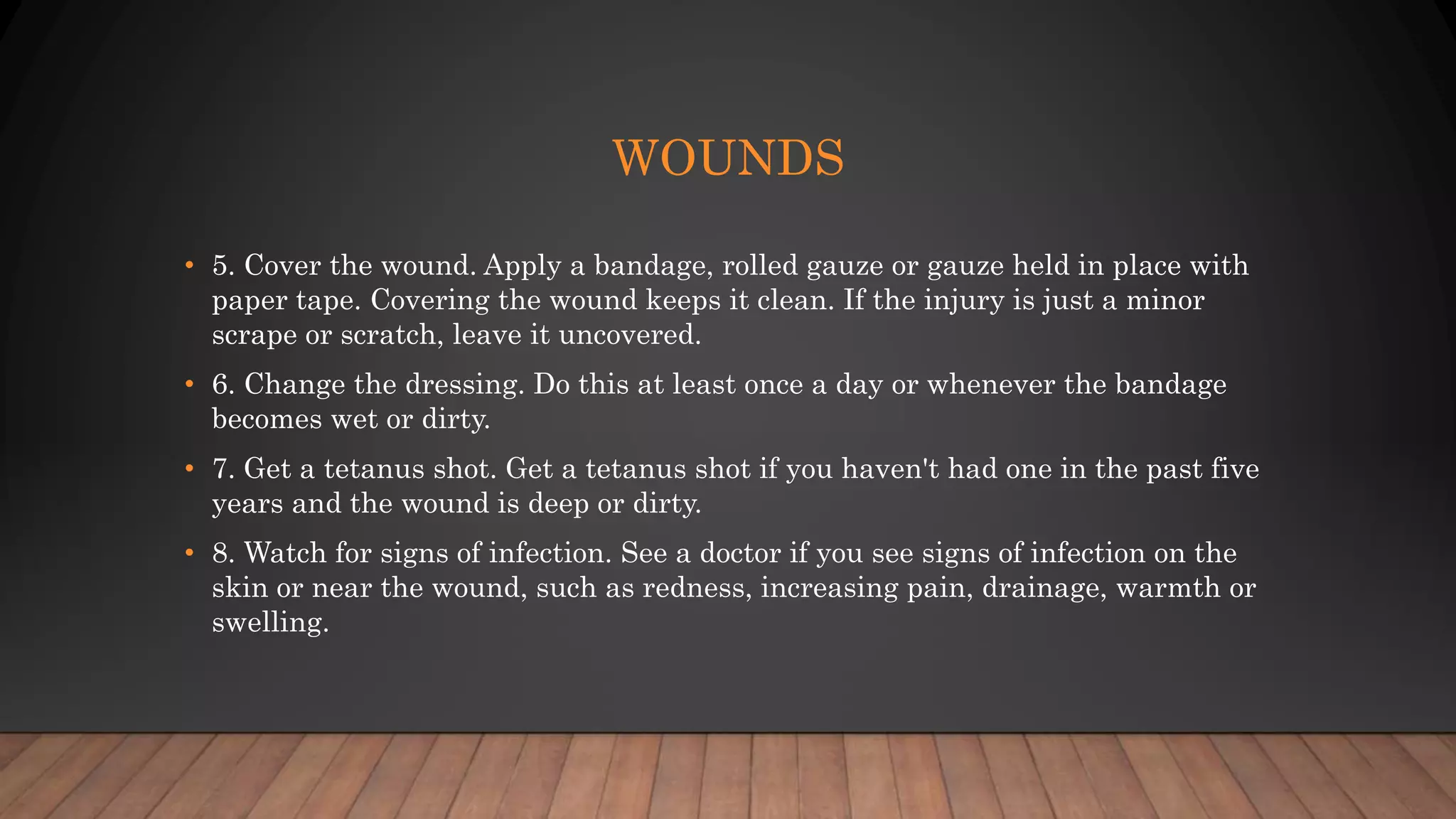 What are wounds | PPTX