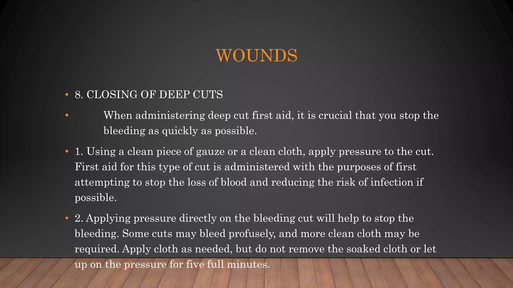 What are wounds | PPTX