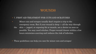 What are wounds | PPTX