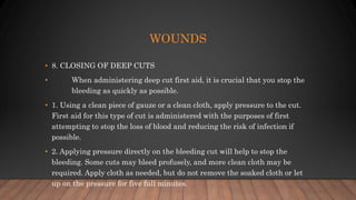What are wounds | PPTX