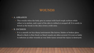 What are wounds | PPTX