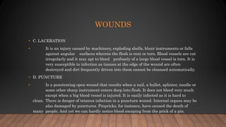 What are wounds | PPTX