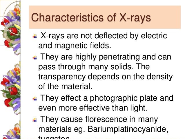 What are x rays