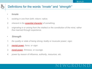 What Are Your Innate Strengths | PPSX
