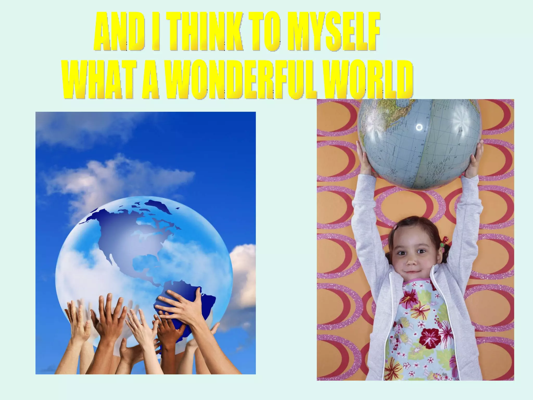 What a wonderful world | PPT