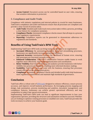 What BPM Tools Does TaskTrain Provide for Efficiency.pdf