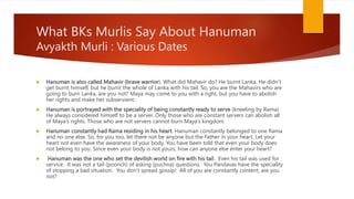 What Brahma Kumari Murlis Say About Hanuman.pptx