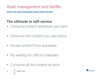 What can asset managers learn from Netflix? | PPTX | Home Entertainment ...