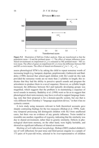 Developmental language impairment and genetic basis of syntax | PDF