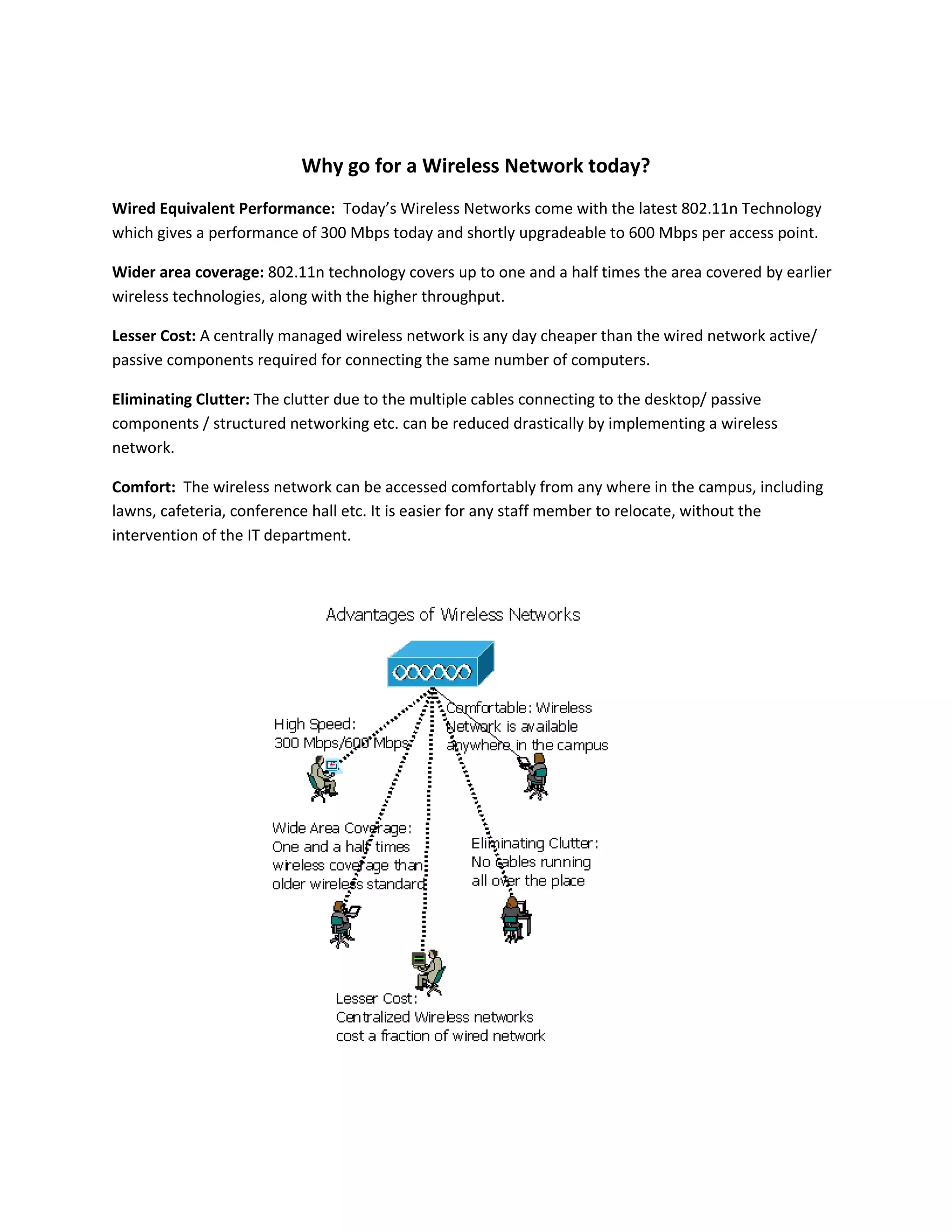 What can you do with todays centralized wireless networks | DOCX | Computer Networking | Computing