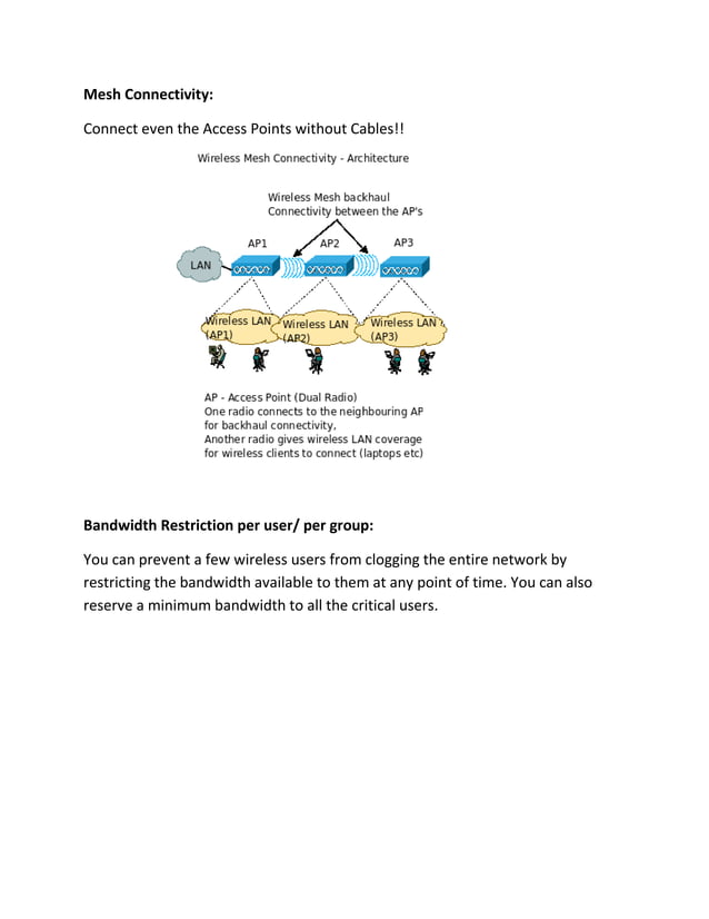 What can you do with todays centralized wireless networks | DOCX ...