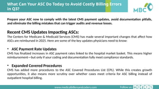 What Can Your ASC Do Today to Avoid Costly Billing Errors in Q3.pptx