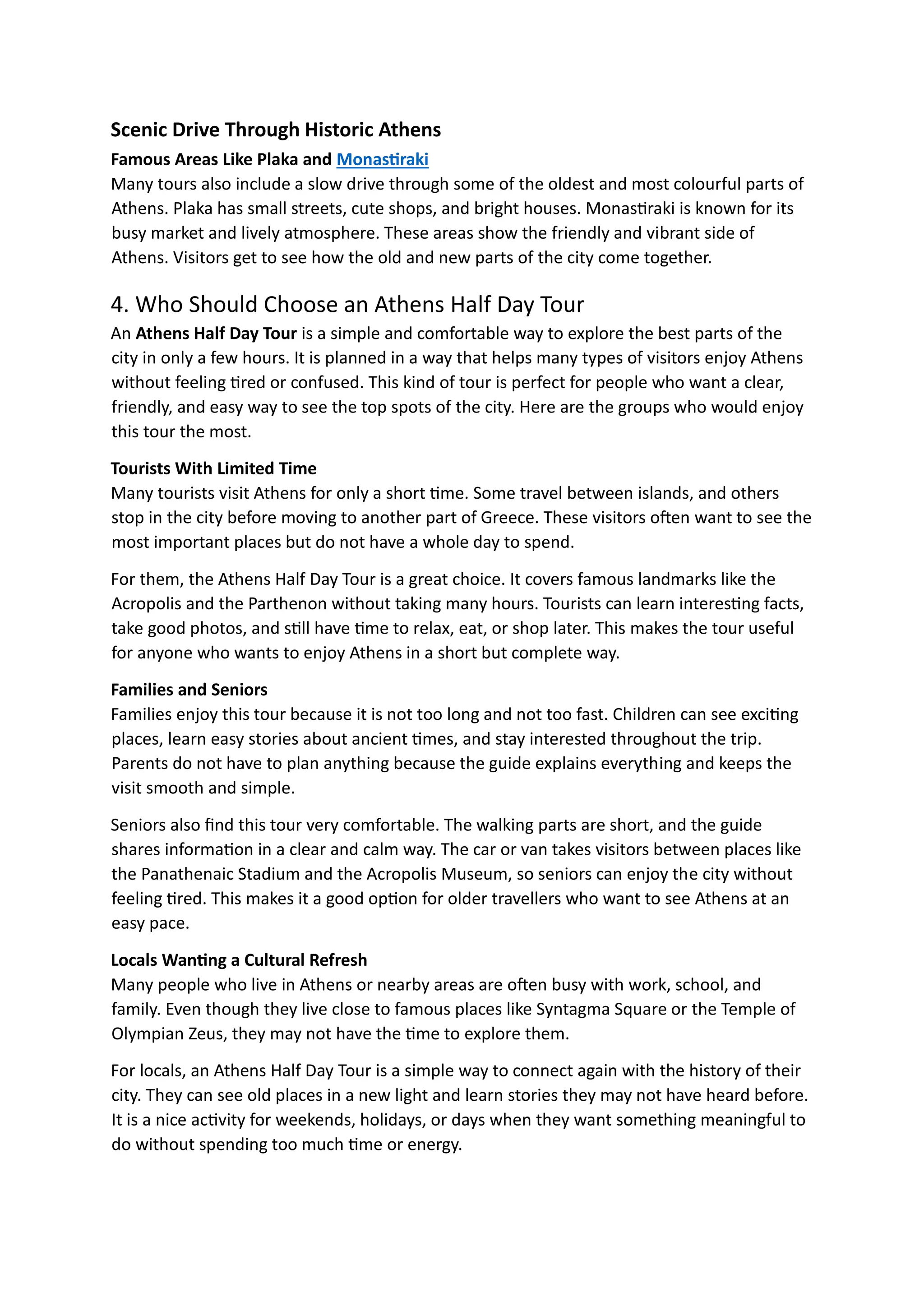 What Can You See on an Athens Half-Day Tour A Helpful Guide for ...