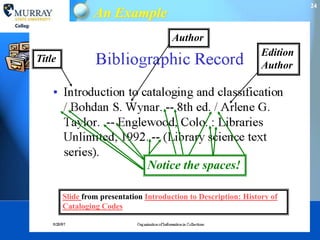 What is cataloging | PPTX