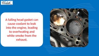 What causes a coolant leak in a MINI Cooper | PPTX