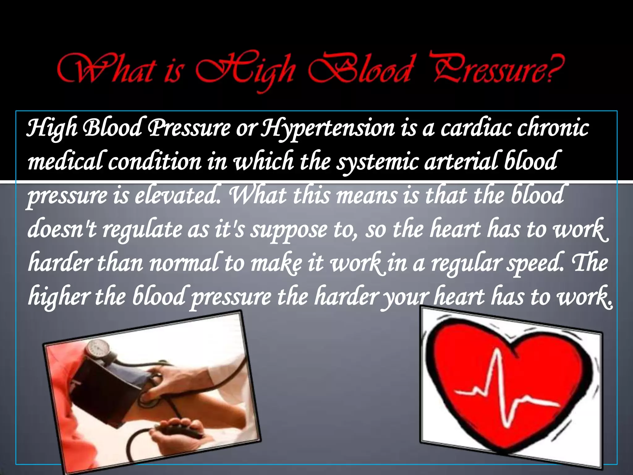 What Causes High Blood Pressure? | PPT