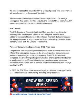 What Causes Inflation and Price Increases? | PDF