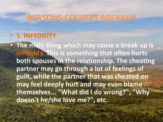 What Causes Marriage Breakups? | PPTX