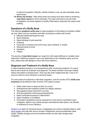 What Causes of a Stuffy nose.pdf