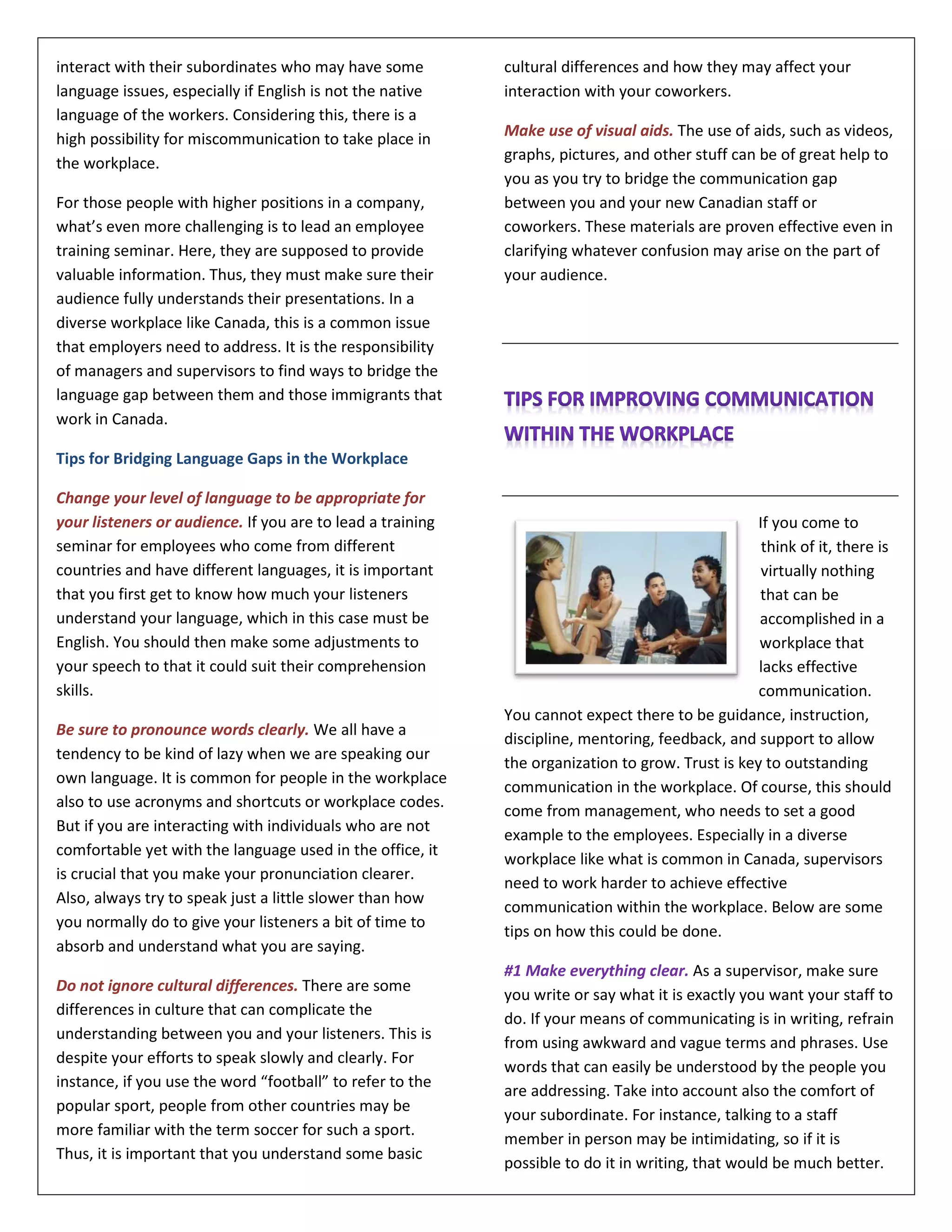 What causes workplace diversity | PDF