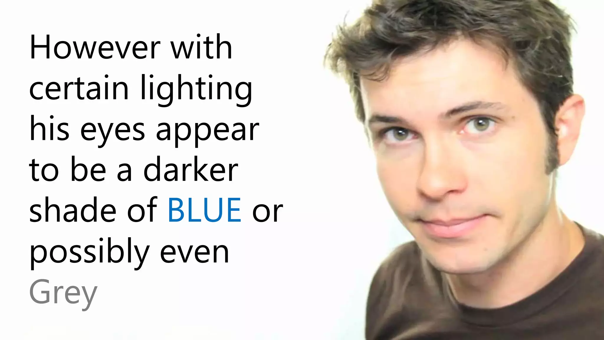 What color are Toby Turner’s (Tobuscus) eyes | PPT