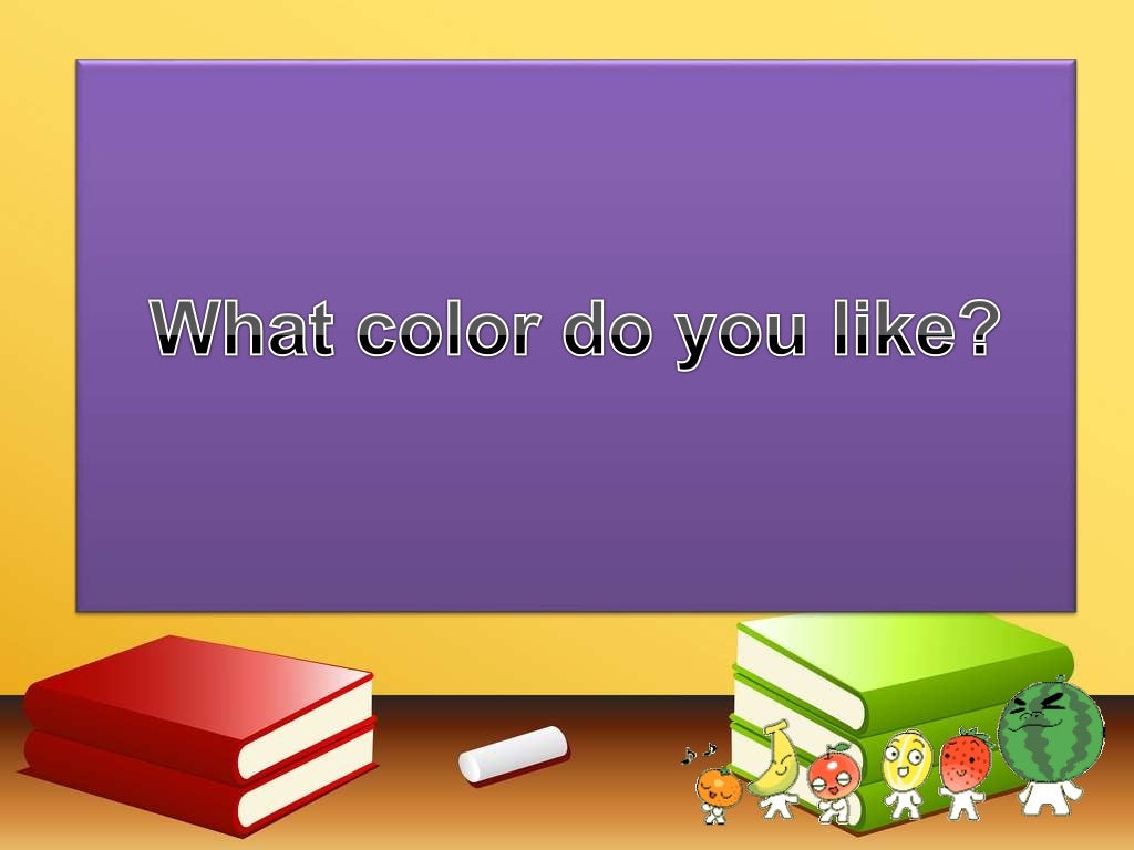 What color do you like