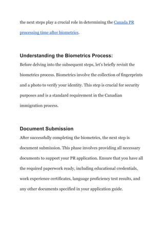 What Comes After Biometrics In the Canada PR Processing Time.pdf