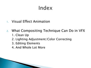 What Compositing Technique Can Do in VFX | PPT