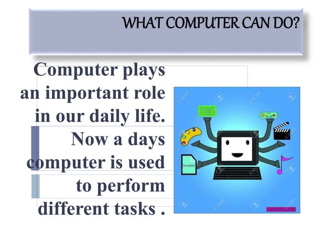 Introduction to Computer , types of computer,classification of computer ...