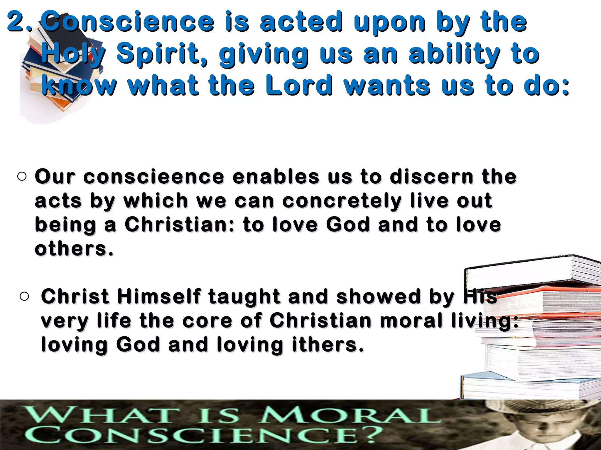 What conscience is | PPT | Christianity | Religion & Spirituality
